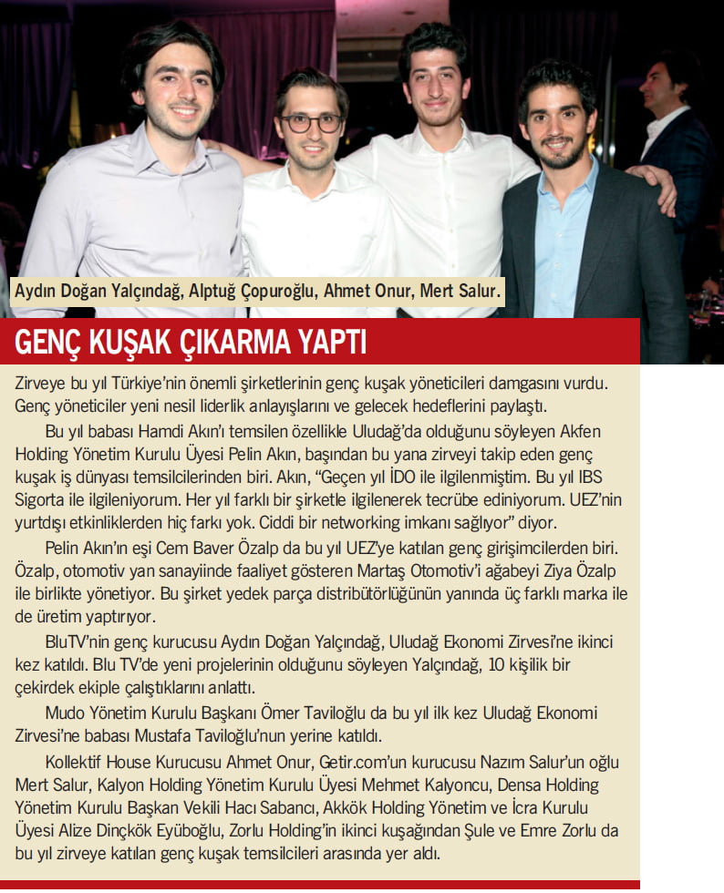 Uludağ'ın 'zirve'sinde gelecek konuşuldu - Haberler - Ekonomist